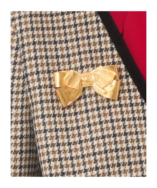 Valentino Garavani Embellished Bow Brooch - Multicolor