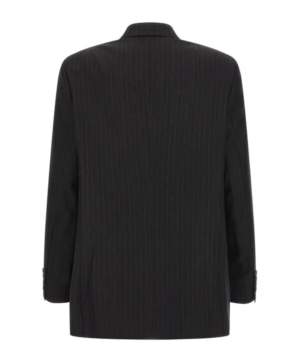 Auralee Wool Double-breasted Suit Jacket