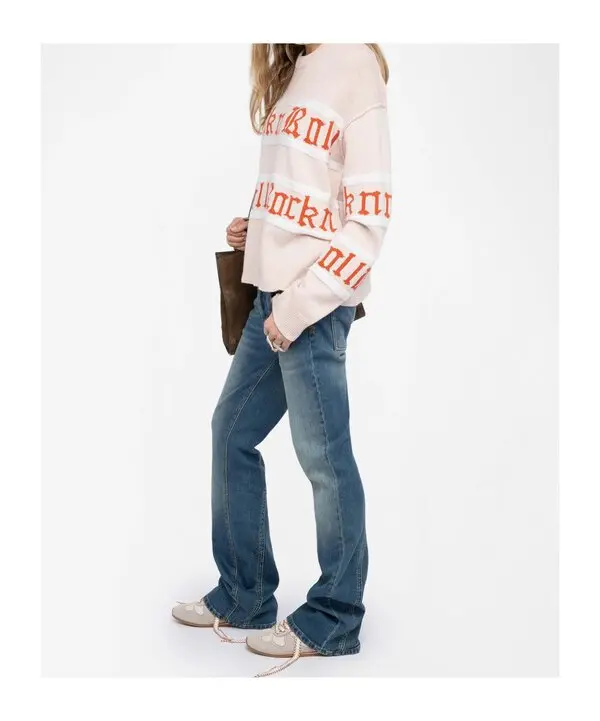 Zadig&Voltaire Striped Crew Neck Pullover