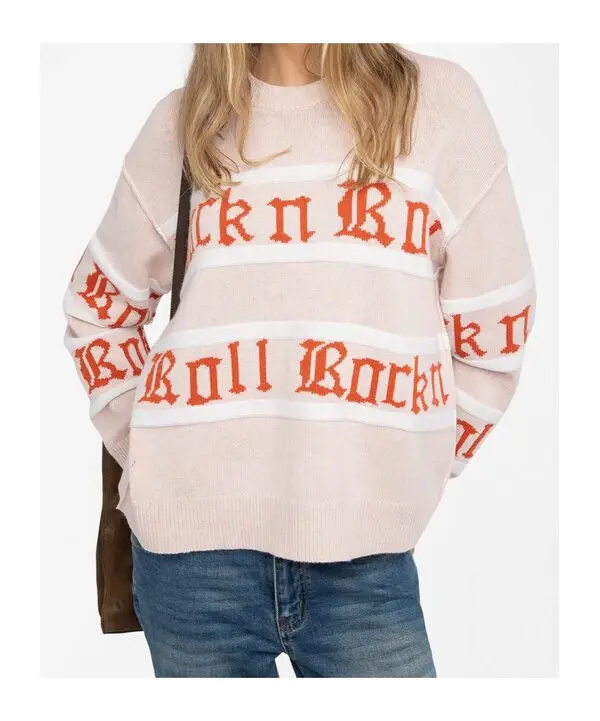 Zadig&Voltaire Striped Crew Neck Pullover