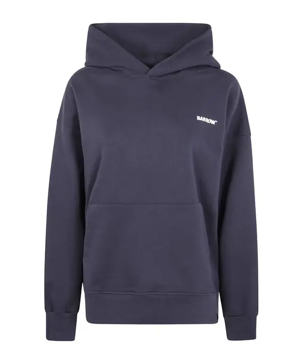 BARROW Embroidered Logo Hoodie - Black