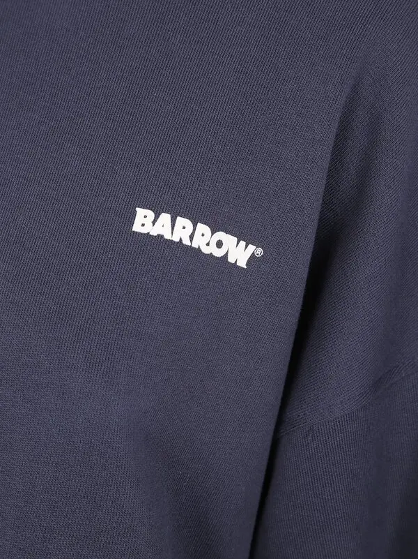BARROW Embroidered Logo Hoodie - Black