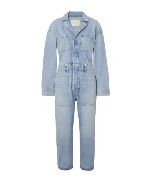 Citizens Of Humanity Amel Denim Jumpsuit - Blue