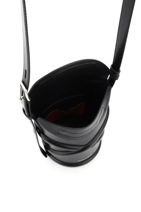 Alexander McQueen Curve Small Bucket Bag