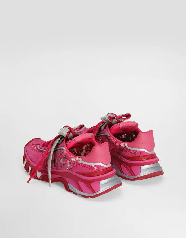 Dolce & Gabbana Dg Country Road Low Top Sneakers - Red