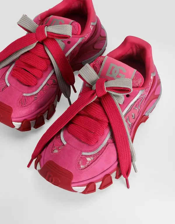 Dolce & Gabbana Dg Country Road Low Top Sneakers - Red
