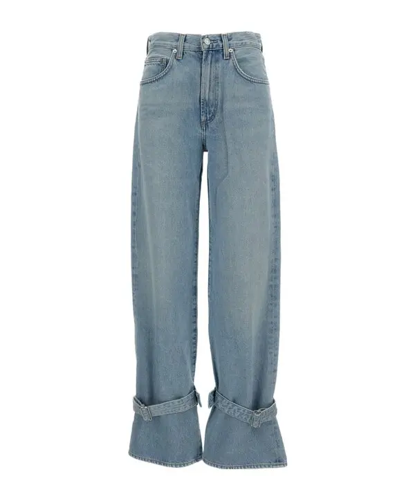 AGOLDE Cinched Hem Loose Taper Jeans