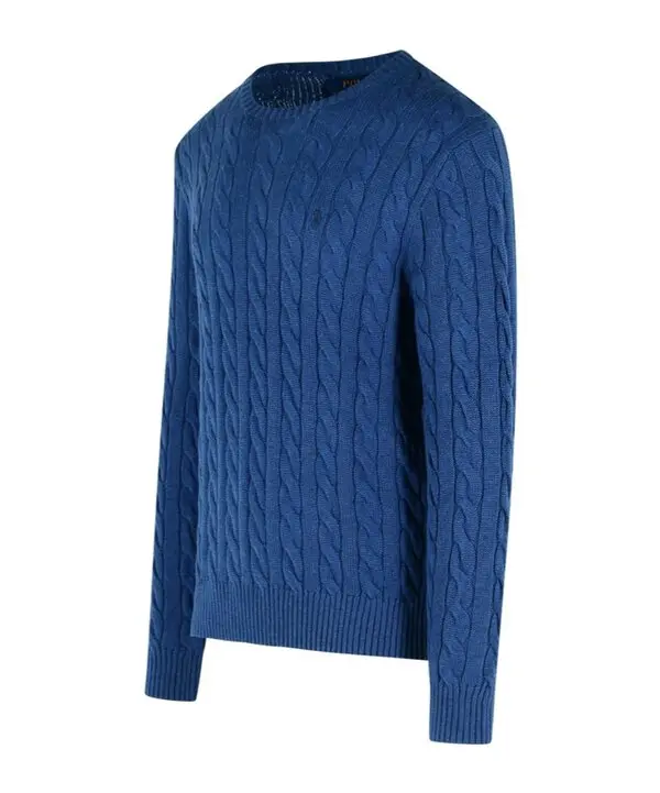 Polo Ralph Lauren Cable-knit Jumper With Embroidered Logo