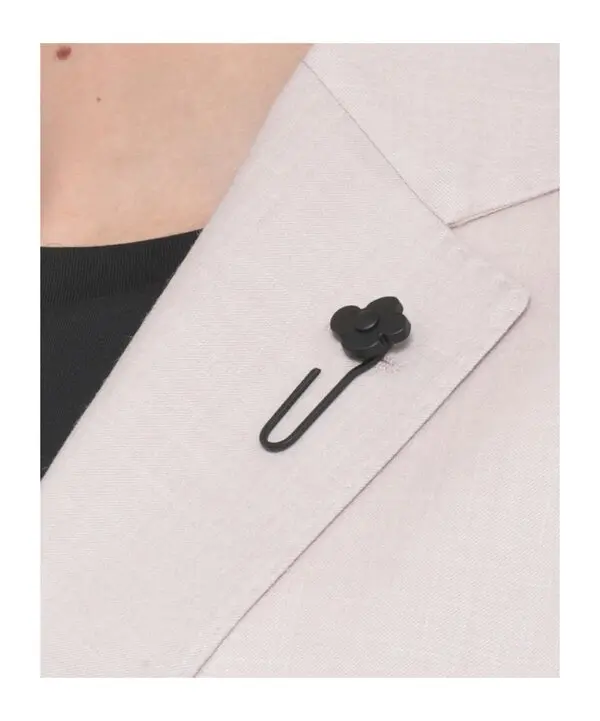 LARDINI Single-breasted Blazer - White