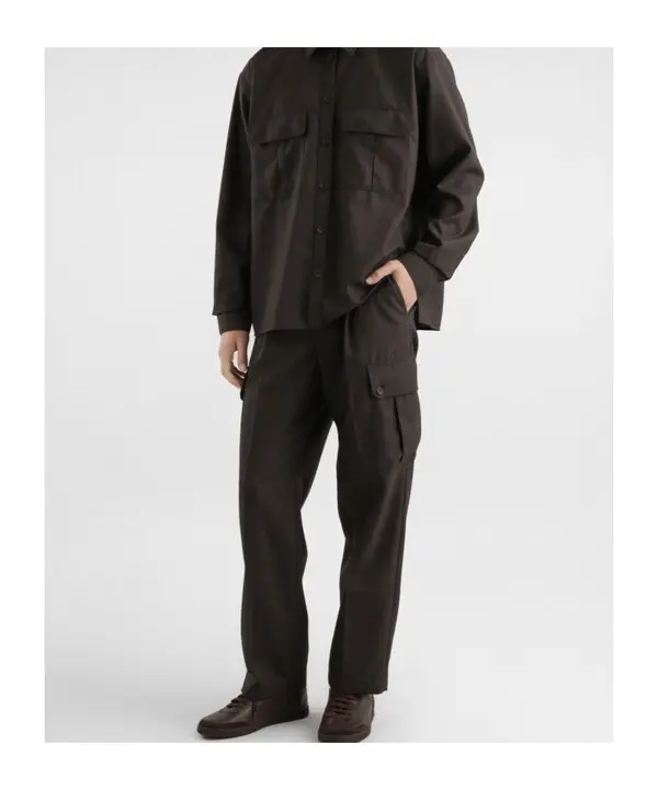Dolce & Gabbana Straight Leg Cargo Pants - Black