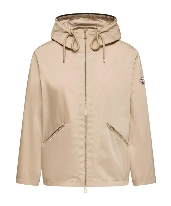 Moncler Cassiopea Hooded Jacket - Beige