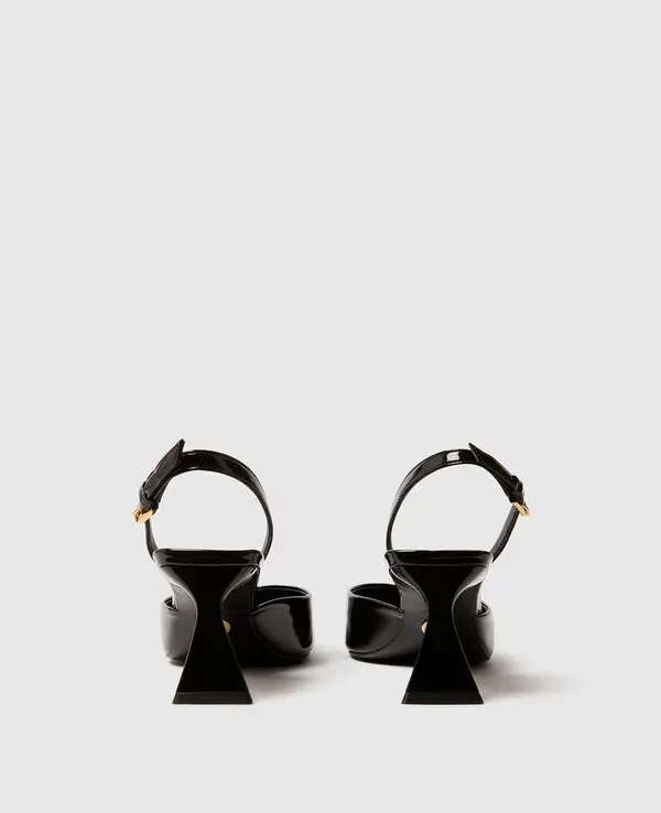 Stella McCartney Buckled Pointed Toe High Heel Pumps