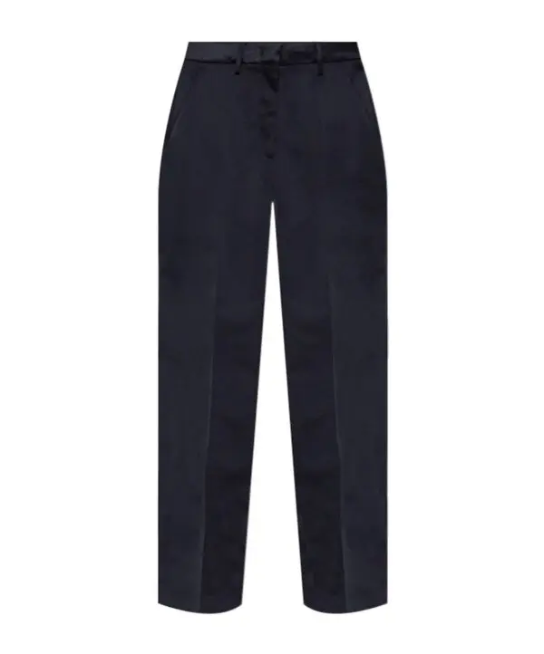 Etro Creased Tailored Trousers - Black