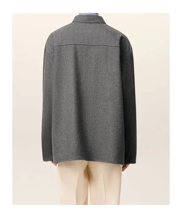 AMI Paris Long-sleeved Polo Shirt