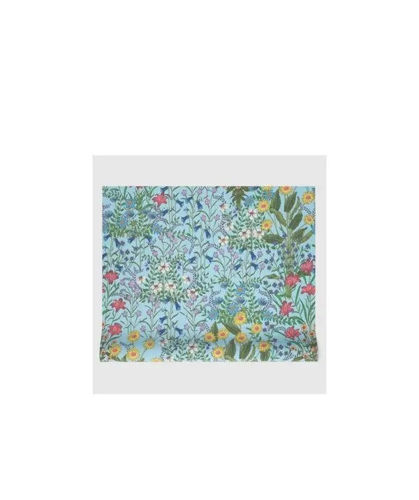 Gucci New Flora Print Wallpaper - Blue