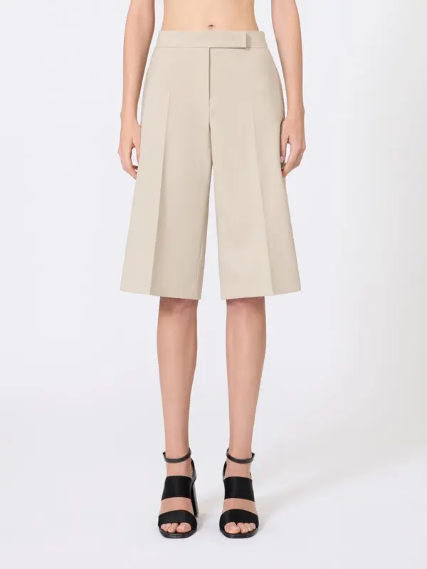 Max Mara High-waisted Pleated Shorts
