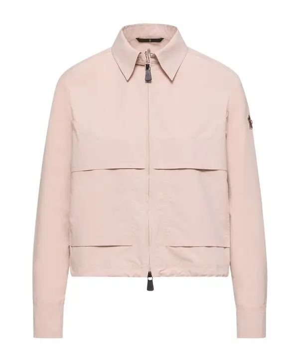 Moncler Technical Froissé Long-sleeved Shirt