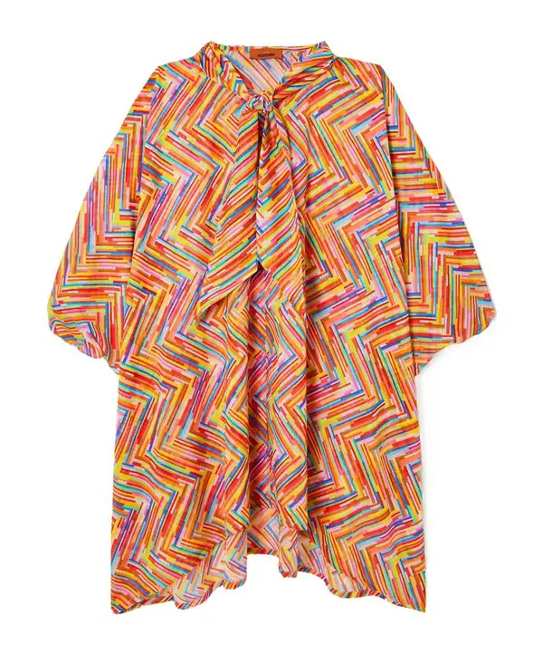 Missoni Zigzag Pattern Mini Dress