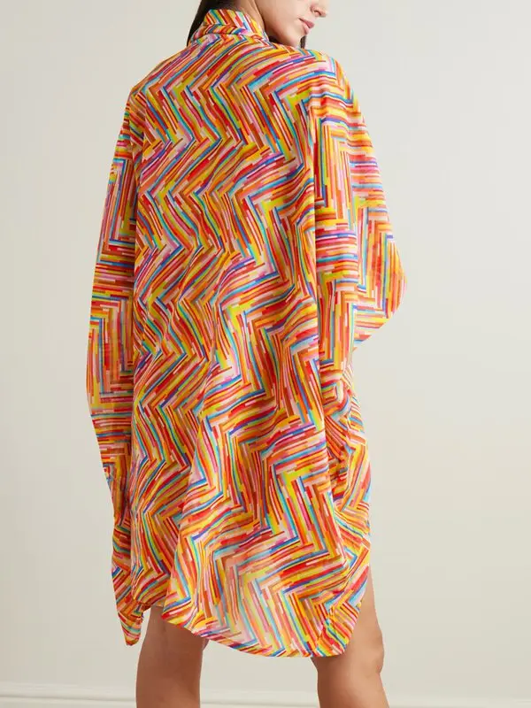 Missoni Zigzag Pattern Mini Dress