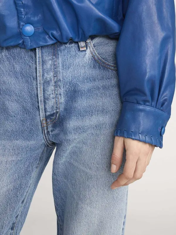 FRAME Faded Straight Leg Jeans - Rapture
