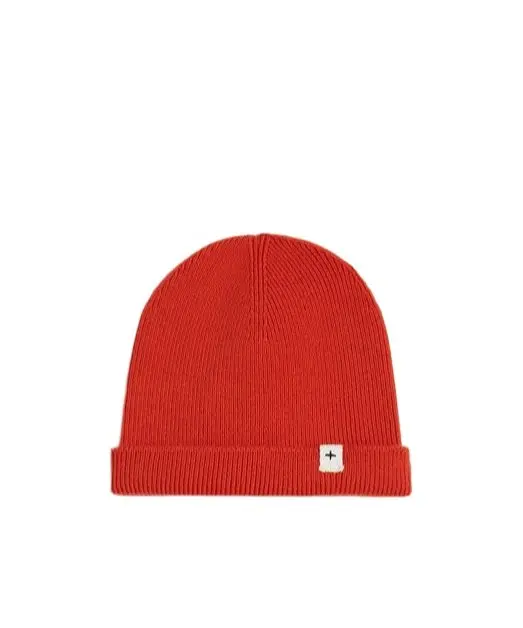 JIL SANDER Fine Knit Beanie - Red
