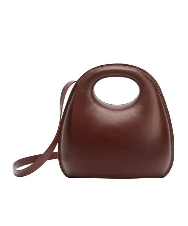 LEMAIRE Egg Tote Bag - Ristretto