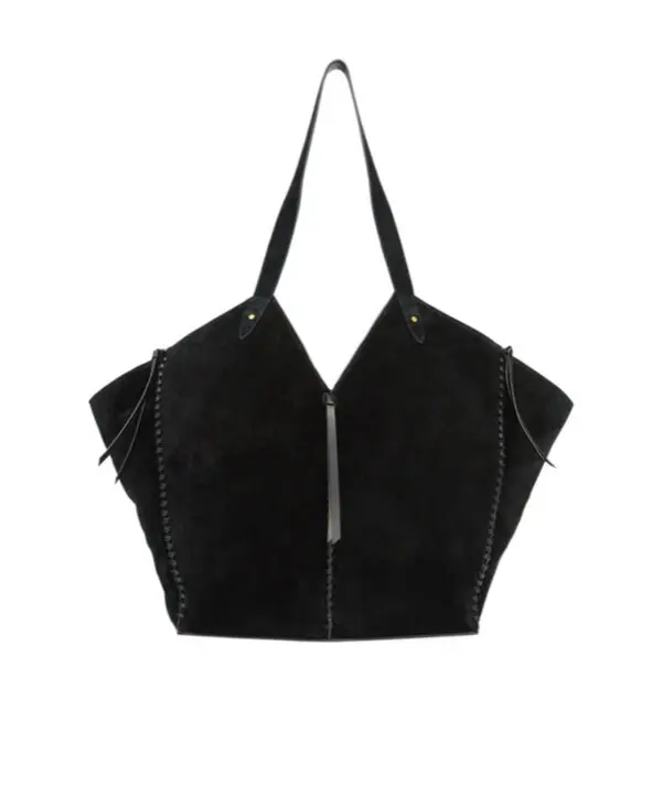 Isabel Marant Étoile Tampa Suede Tote Bag - Black
