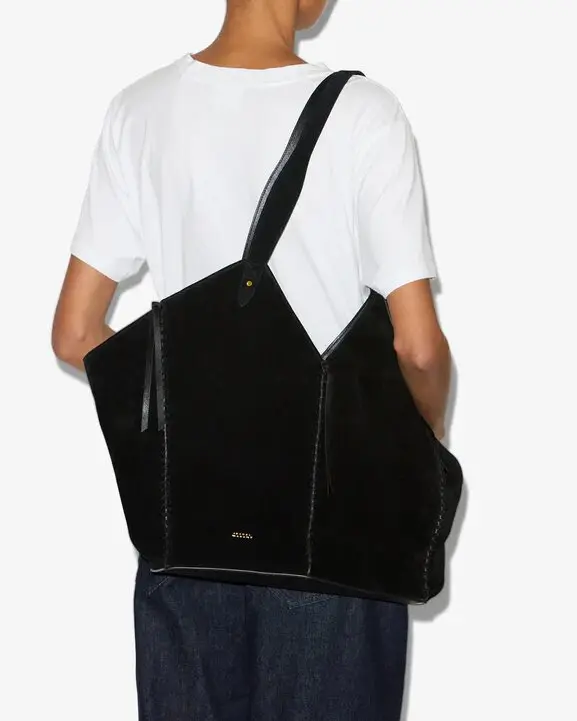 Isabel Marant Étoile Tampa Suede Tote Bag - Black