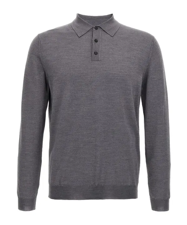 ZANONE Flexwool Slim-fit Polo Shirt - Gray