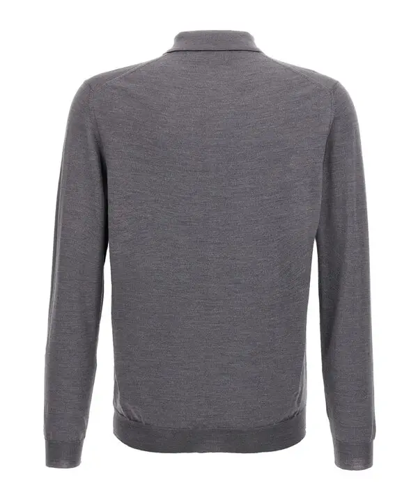ZANONE Flexwool Slim-fit Polo Shirt - Gray