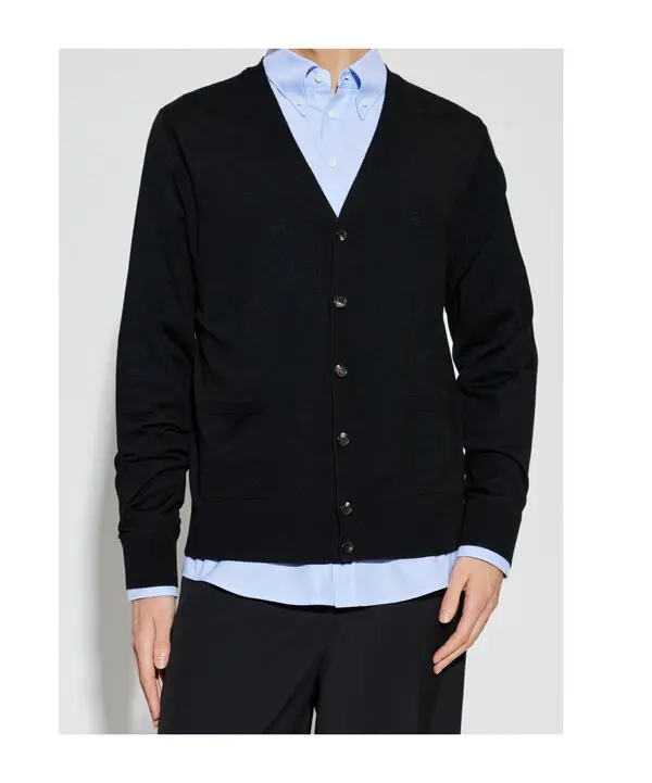 Dsquared2 V-neck Button-up Cardigan - Black