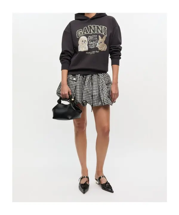 GANNI Printed Hoodie
