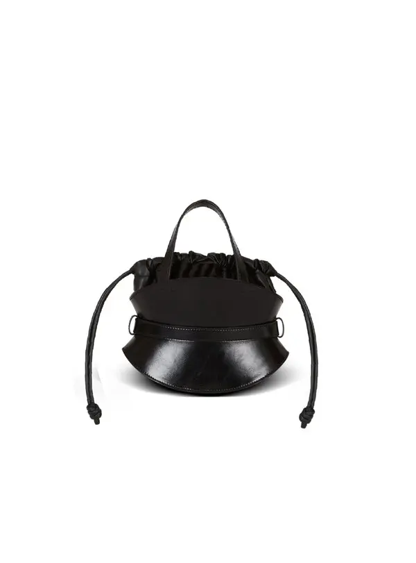 Balmain Shuffle Drawstring Mini Bag - Black