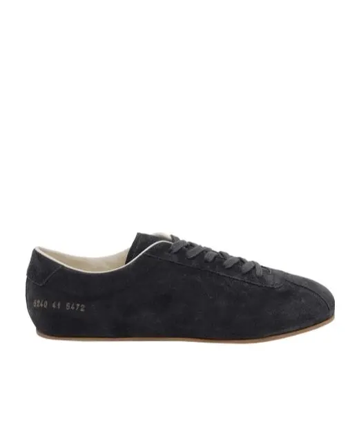 COMMON PROJECTS Suede Lace-up Driving Sneakers - Black