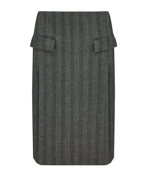 FERRAGAMO Striped Skirt