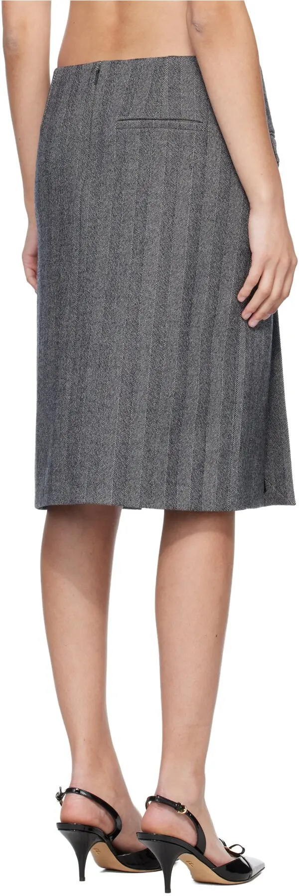 FERRAGAMO Striped Skirt