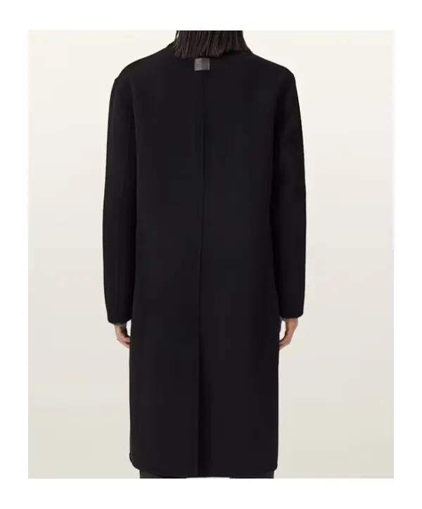 ALLSAINTS Brax Relaxed Fit Wool Coat