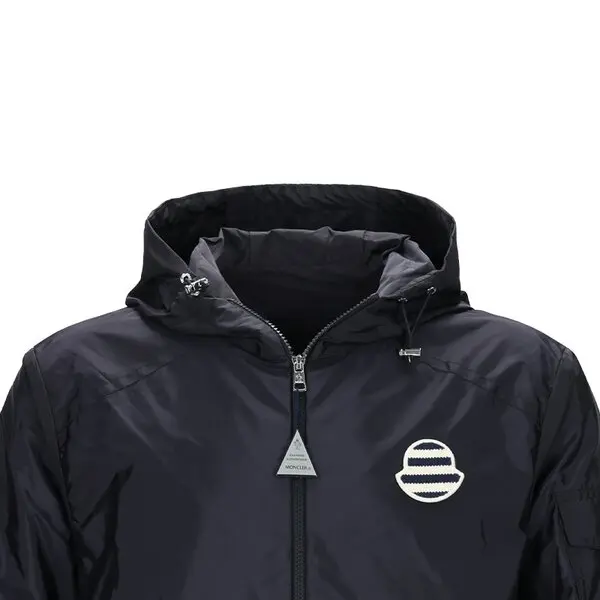 Moncler Mornay Hooded Zip Jacket - Midnight Blue