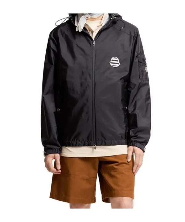 Moncler Mornay Hooded Zip Jacket - Midnight Blue