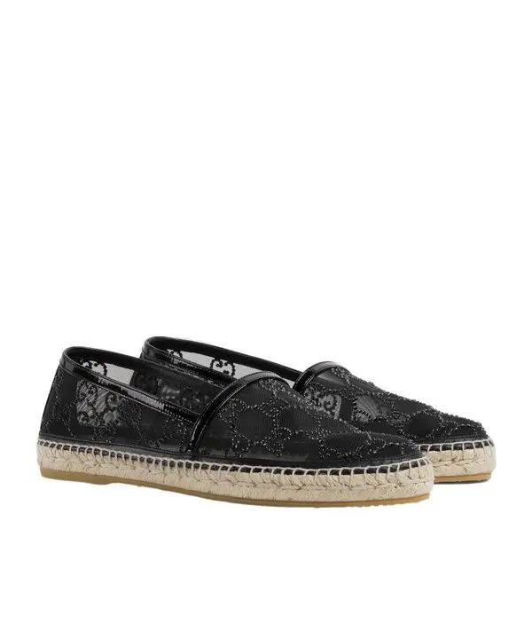 Gucci Gg Pattern Espadrilles