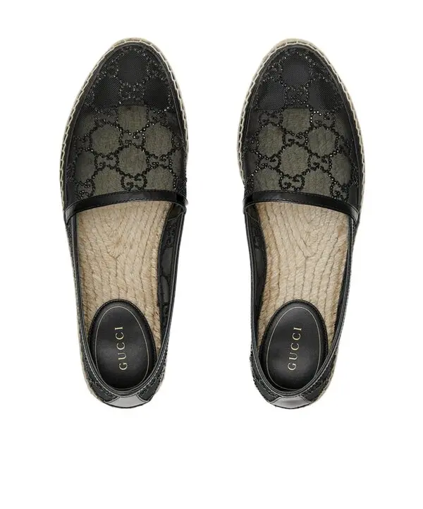 Gucci Gg Pattern Espadrilles