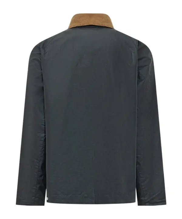 Barbour Collared Button-up Jacket - Black