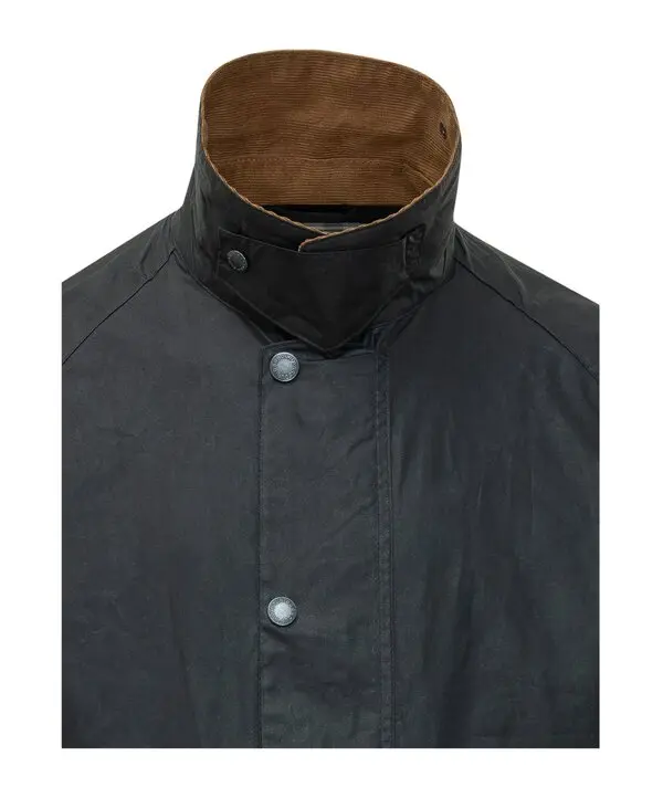 Barbour Collared Button-up Jacket - Black