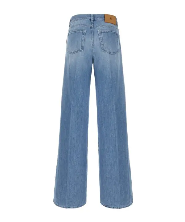 PT TORINO High-rise Wide-leg Jeans