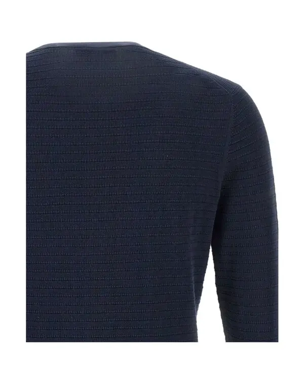 KANGRA Textured Crew Neck Sweater