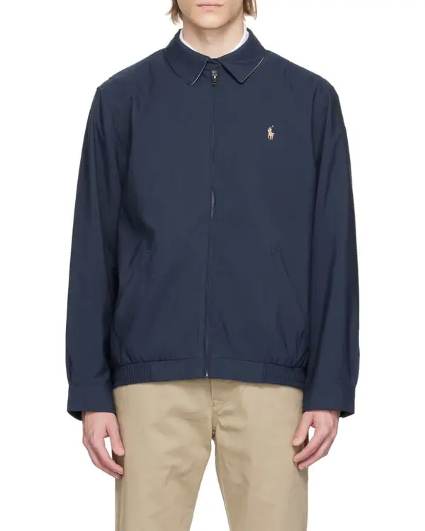 Polo Ralph Lauren Logo Embroidered Zip Up Jacket