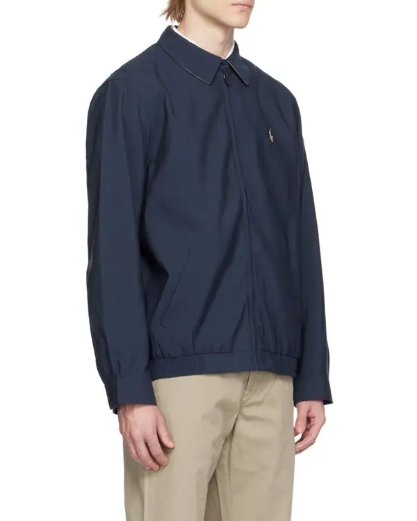 Polo Ralph Lauren Logo Embroidered Zip Up Jacket