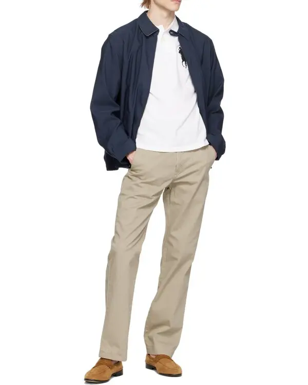 Polo Ralph Lauren Logo Embroidered Zip Up Jacket