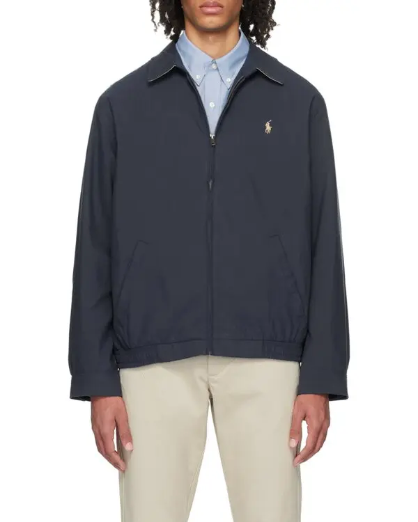 Polo Ralph Lauren Logo Embroidered Zip Up Jacket