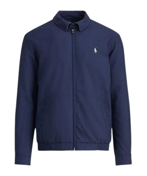 Polo Ralph Lauren Logo Embroidered Zip Up Jacket - Black